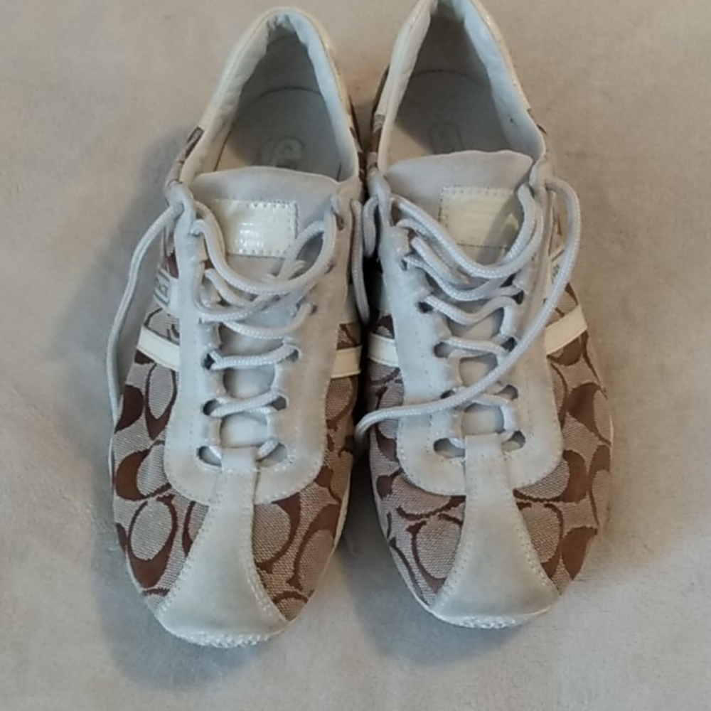 Coach Canvas Monogram Sneakers - Gem